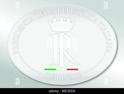 Lo stemma della Repubblica Italiana Immagine e Vettoriale - Alamy